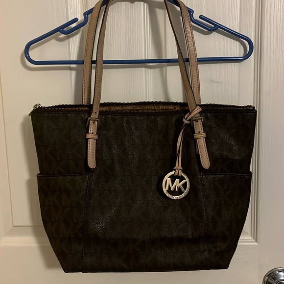 MICHAEL Michael Kors | Bags | Michael Kors Monogram Canvas Tote | Poshmark